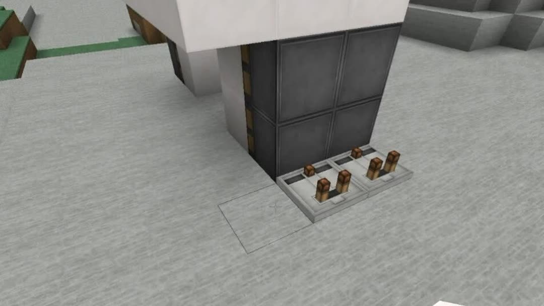 游戏-我的世界红石系列 MC2X2无痕隐藏内吸门(超简单)