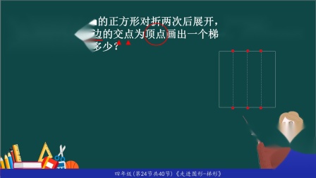 四年级上册第五单元《走进图形-梯形》