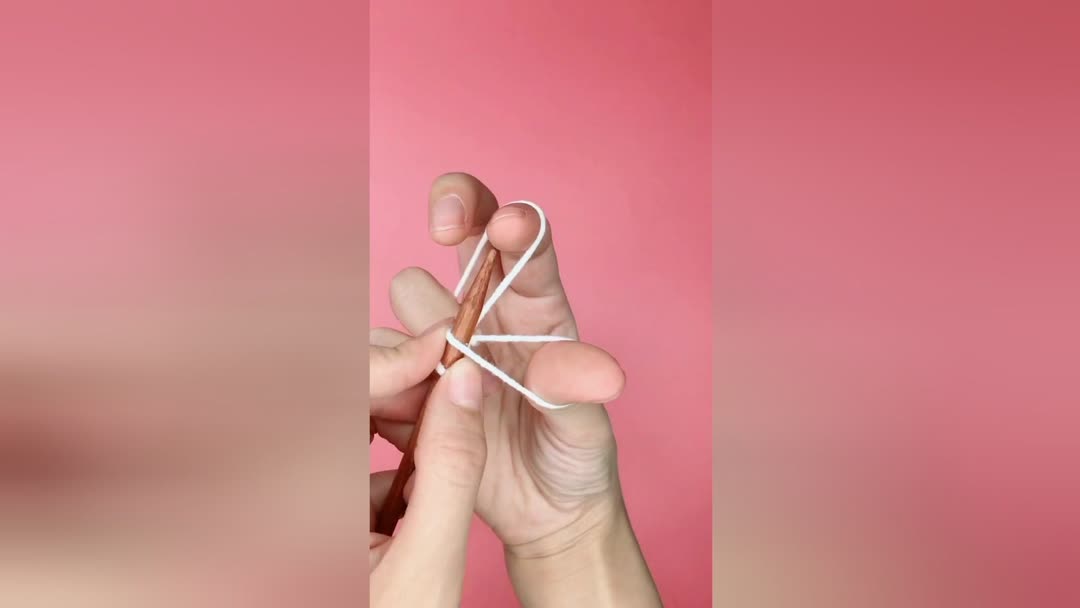 教新手姐妹们来个最简单的起针方法