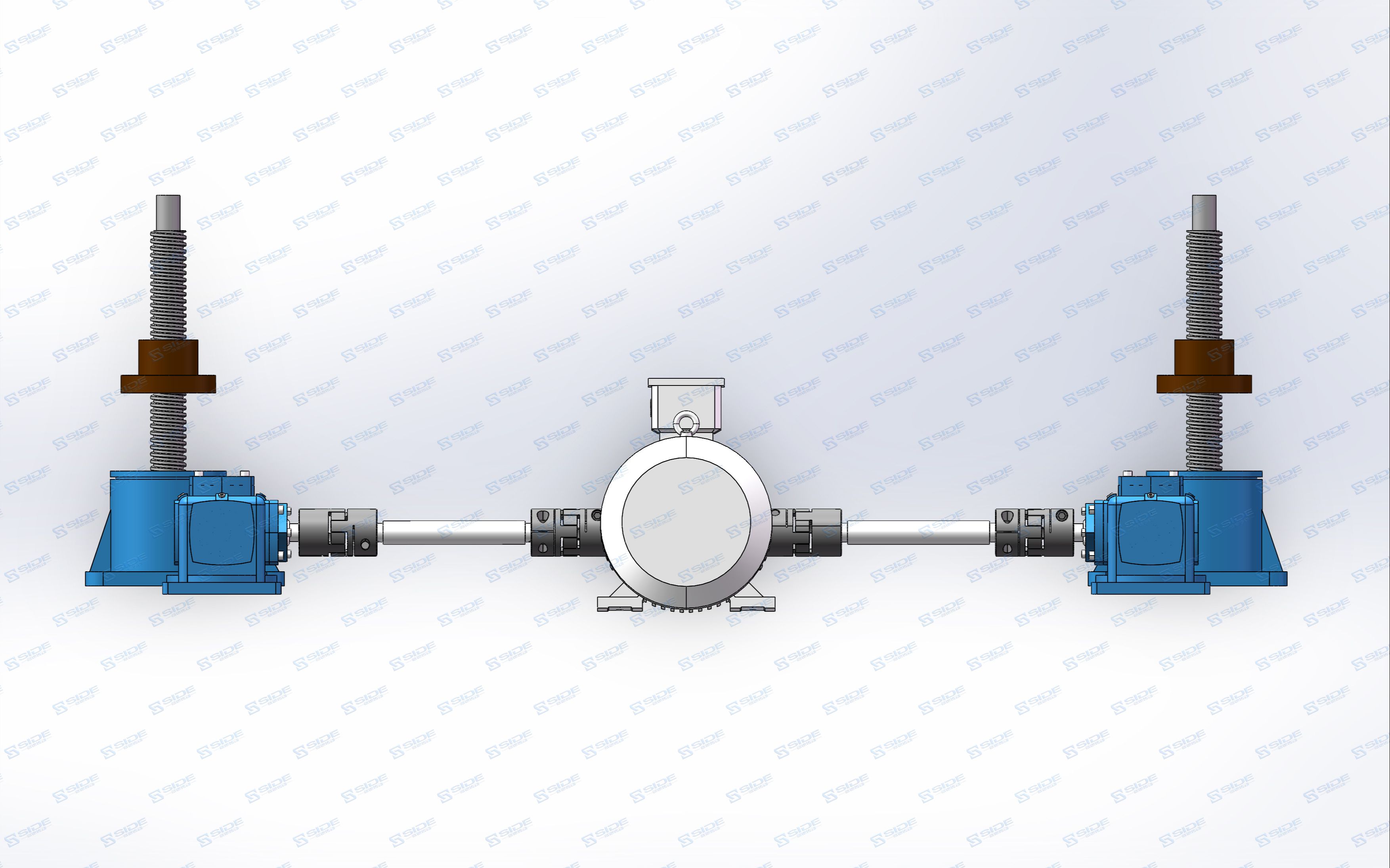 SWL螺旋滚珠升降机立式电动升降器