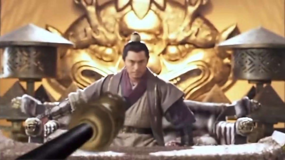 《隋唐演义》两大高手挑战罗士信,一招就被秒杀,不愧是能与李元