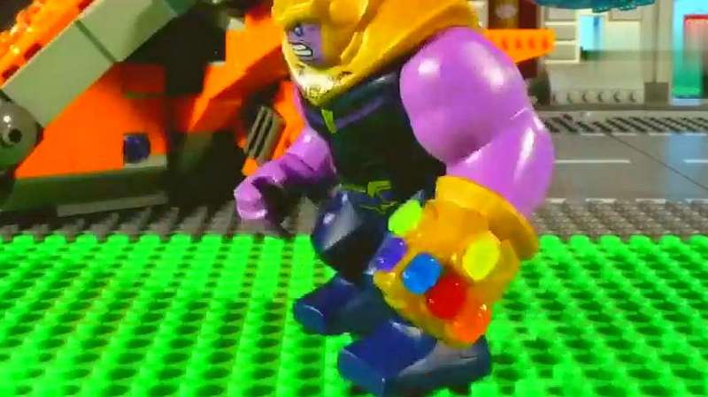 我的世界乐高定格动画-乐高复仇者战争末日奇迹