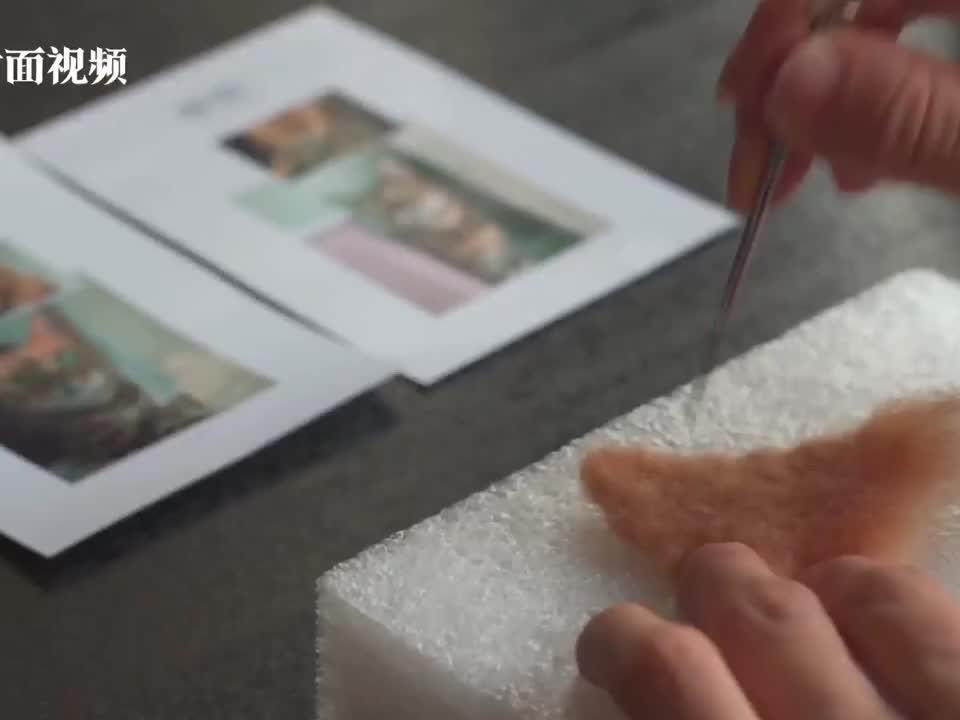 网店里的羊毛毡手工艺者:"复活"宠物的人