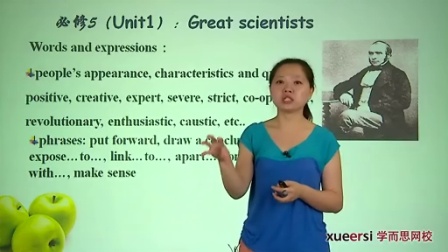 学而思高清 高二英语同步强化班 语法:过去分词(一)作定语、表语;词汇:...