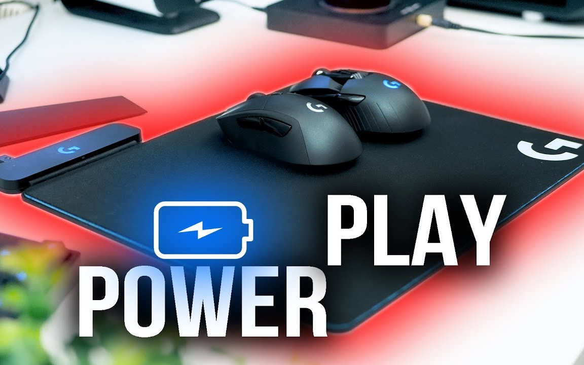 【逼格斯达字幕】给游戏鼠标无线充电?罗技G PowerPlay评测