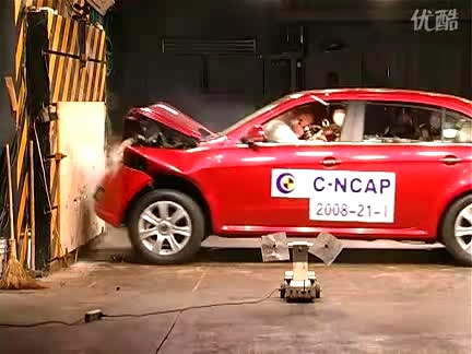 朗逸CNCAP正面碰撞