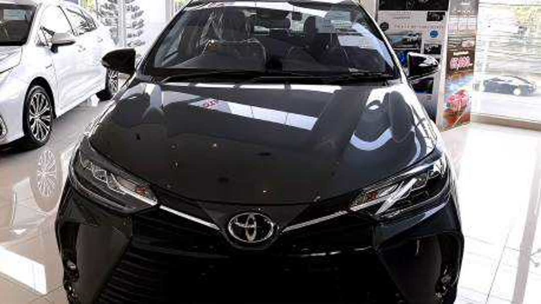 高清实拍2021款丰田威驰Sport