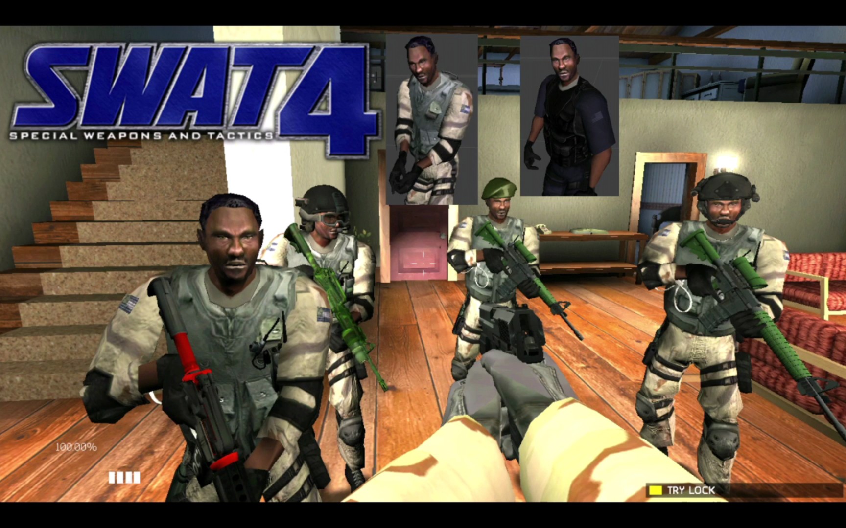 【SWAT4皮肤】当CJ来反恐——首个HOV模型非洲裔警官皮肤公开展示