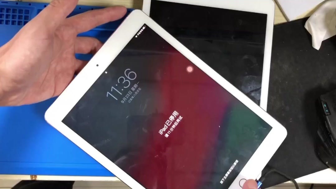 iPad已停用连接iTunes刷机解决屏幕锁问题