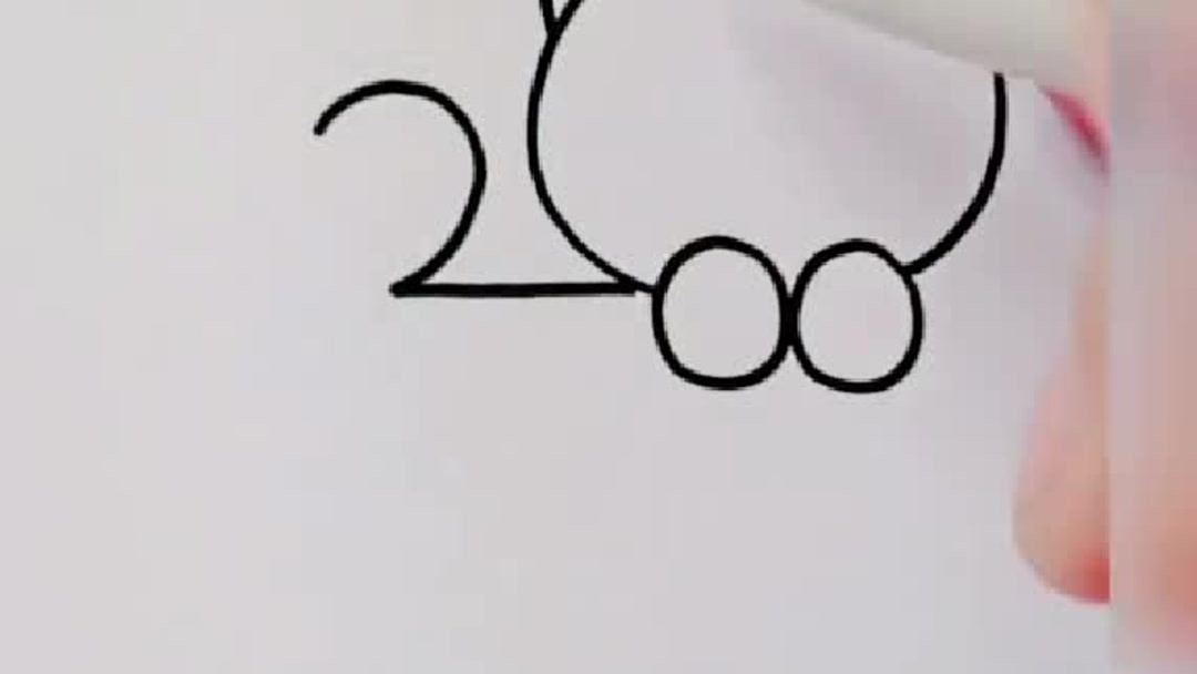 幼儿园 小猫咪 儿童 画画 画猫 创意 教程 画画教程