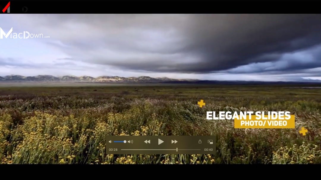 AE特效素材-电影开场动画AE模板-Macdown素材站