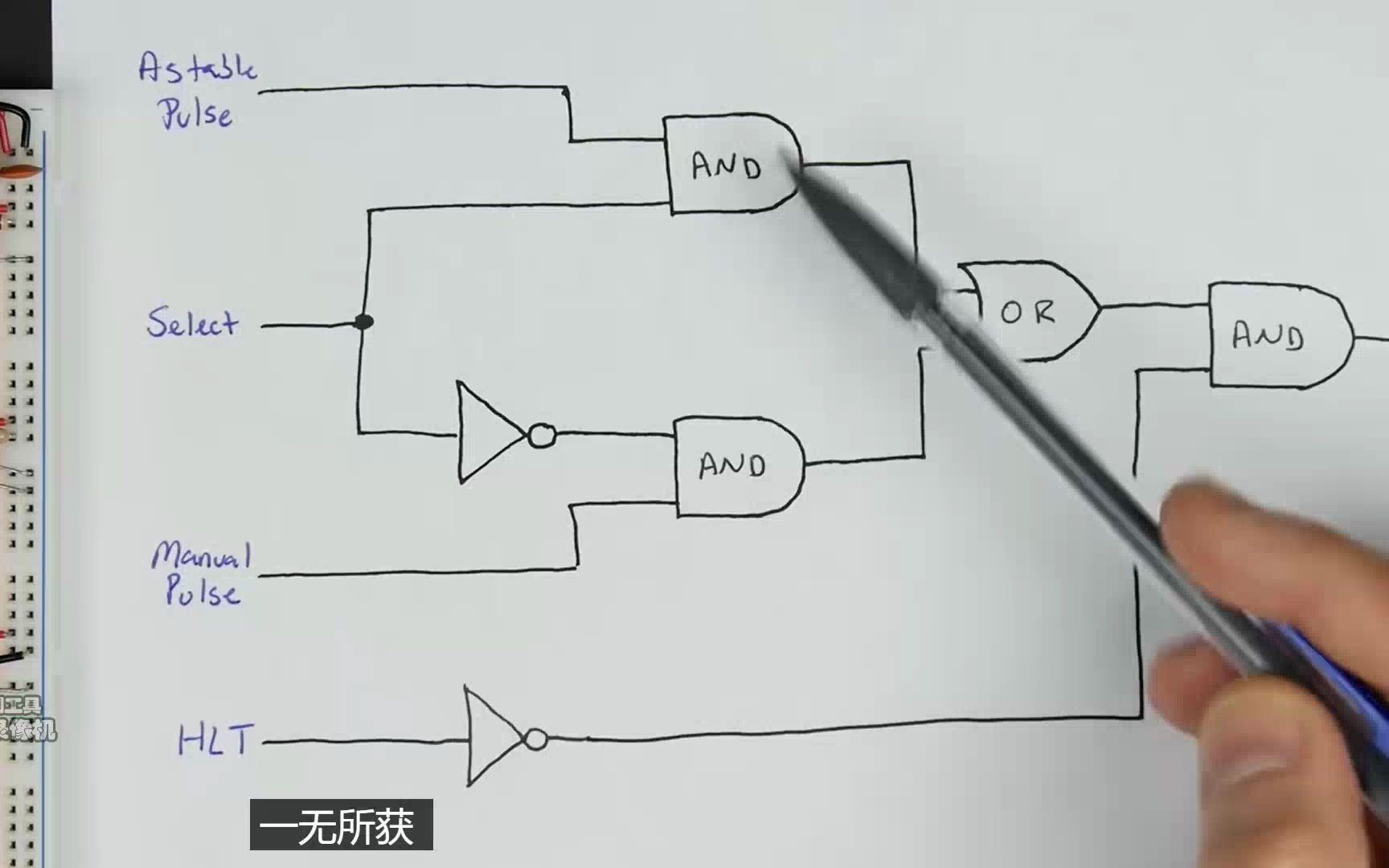 一步一步实现一台计算机(6502CPU)第二集,时钟4