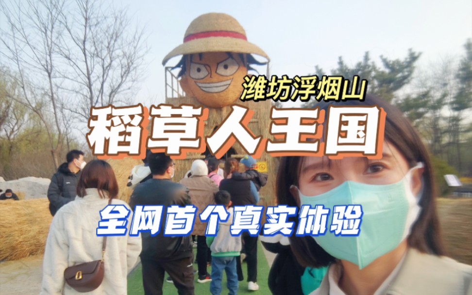 潍坊超火的稻草人王国长啥样?全网第一个真实体验视频来啦!