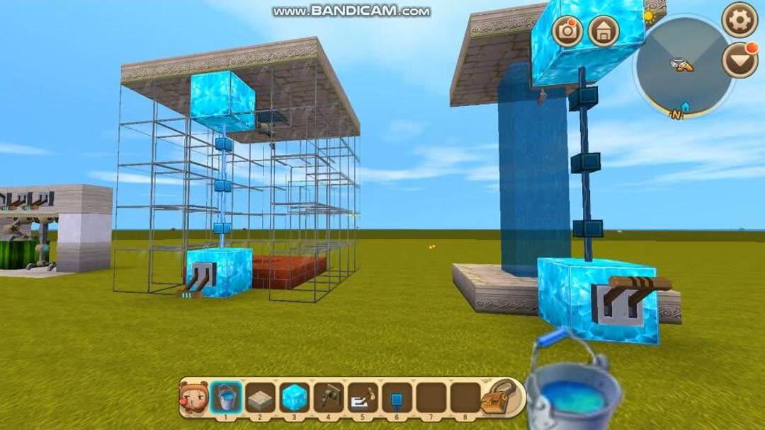 飞龙解说 迷你世界 电路 全自动淋浴房教程 第134集