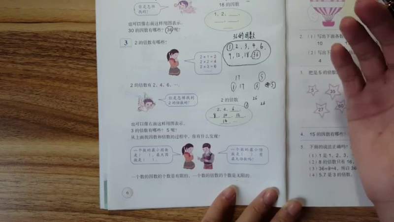 五年级下册数学 五年级数学下册 第二单元 因数与倍数(一)小邵课堂