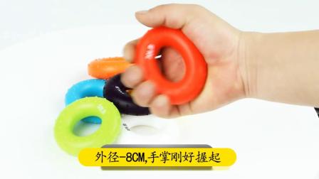 君晓天云握力器专业练手力握力球健身圈橡胶圈男女式康复训练手轮胎...