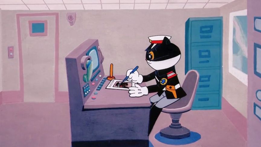 黑猫警长:黑猫警长在破案呢,都不休息了,真是敬业啊