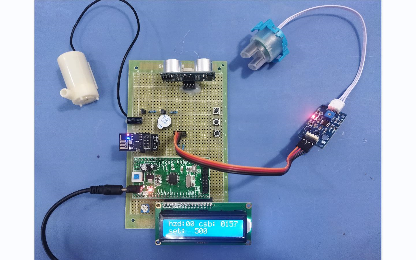 ...器设计+水质浑浊度显示WiFi手机APP上传设计DIY开发板套件23-118