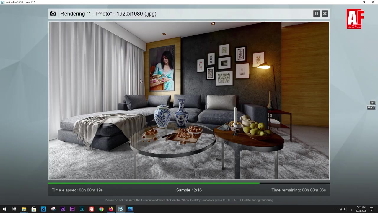 Lumion 10 室内效果图教程001