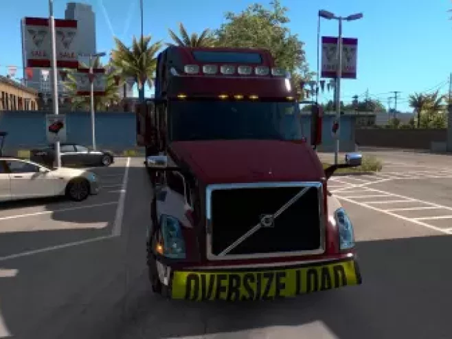 美国卡车模拟-沃尔沃VNL18档卡车洛杉矶到亚利桑那州凤凰城