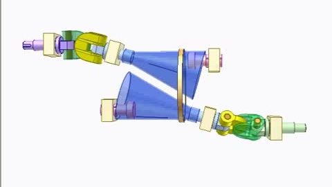 【有趣的机械】无级变速机构!