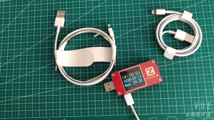 用power-z 检测apple mfi 数据线,又多了一个检测办法.