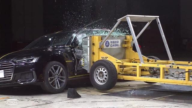 A6L(40TFSI豪华动感型 ) 中保研侧面碰撞测试