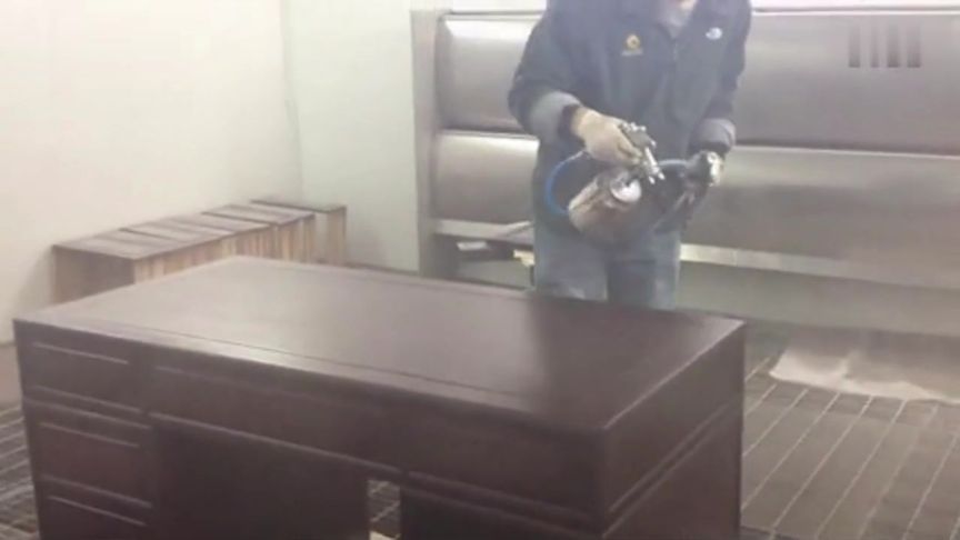家具喷漆工艺展示