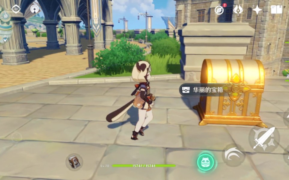 【原神】蒙德这个宝箱终于拿到了 !