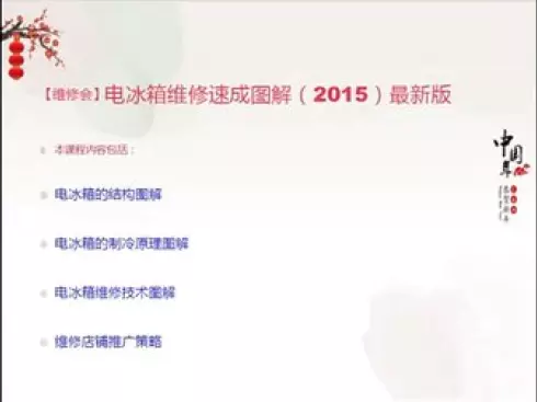 2015最新冰箱维修视频图解