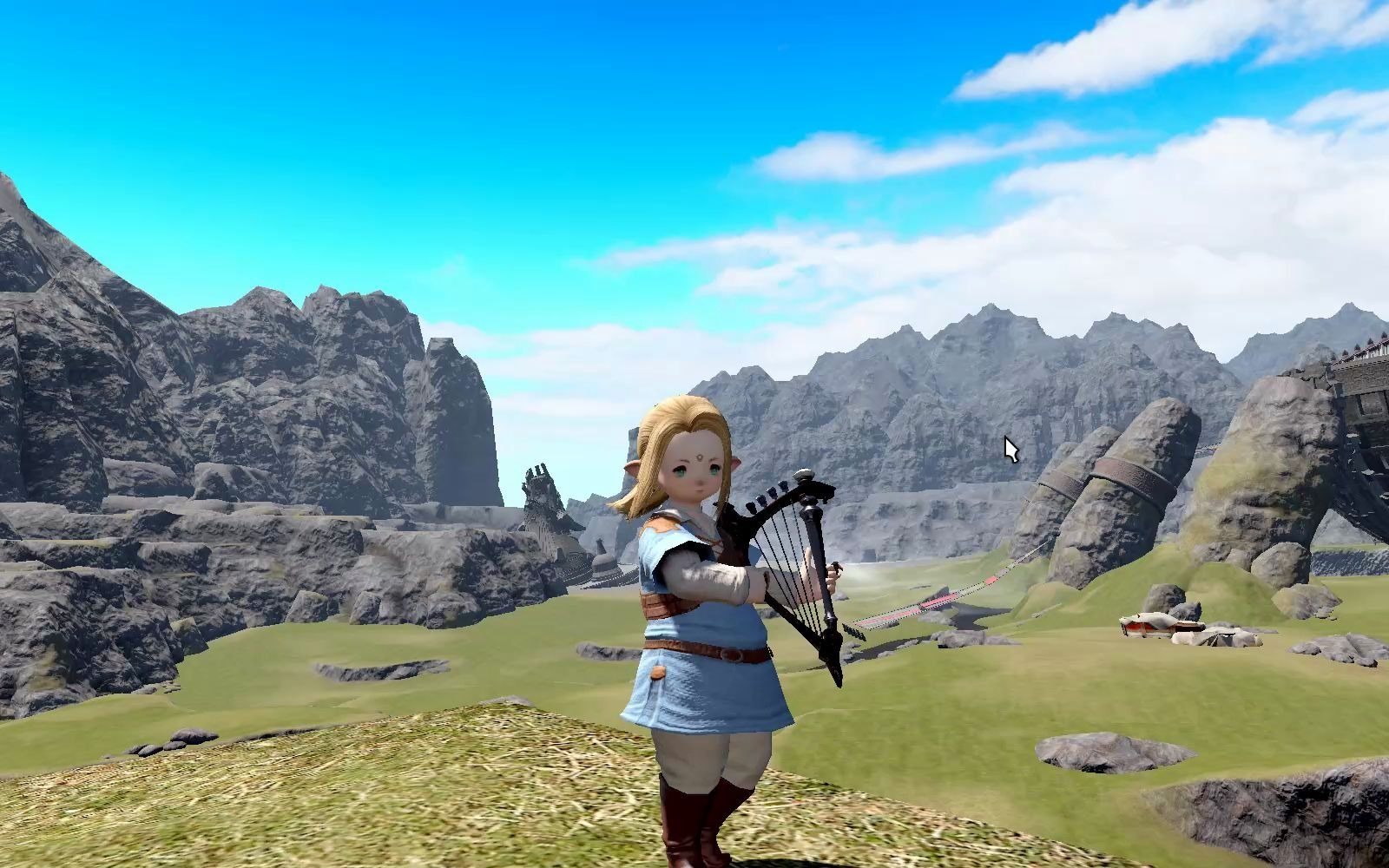 [FF14]诗人演奏-《塞尔达传说 荒野之息》主题曲