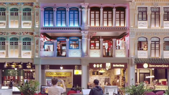 led显示屏融合3d裸眼不同视觉动画!看出那个是实景吗?#照明设计