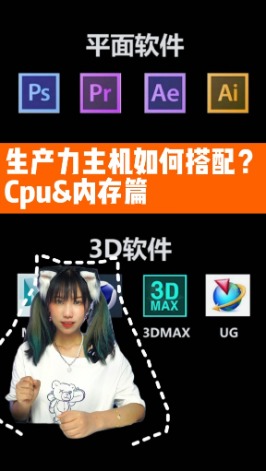 电脑设计师本期解惑:生产力主机如何搭配Cpu内存...