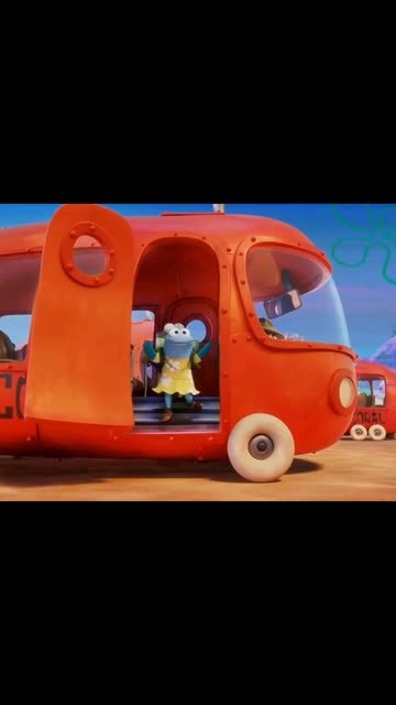 小时候的海绵宝宝是什么样子的