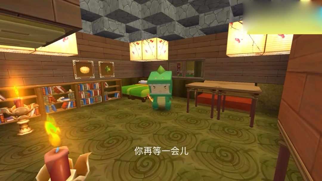 迷你世界:妮妮家被谁点着了?正好这样我犯的错就发现不了了