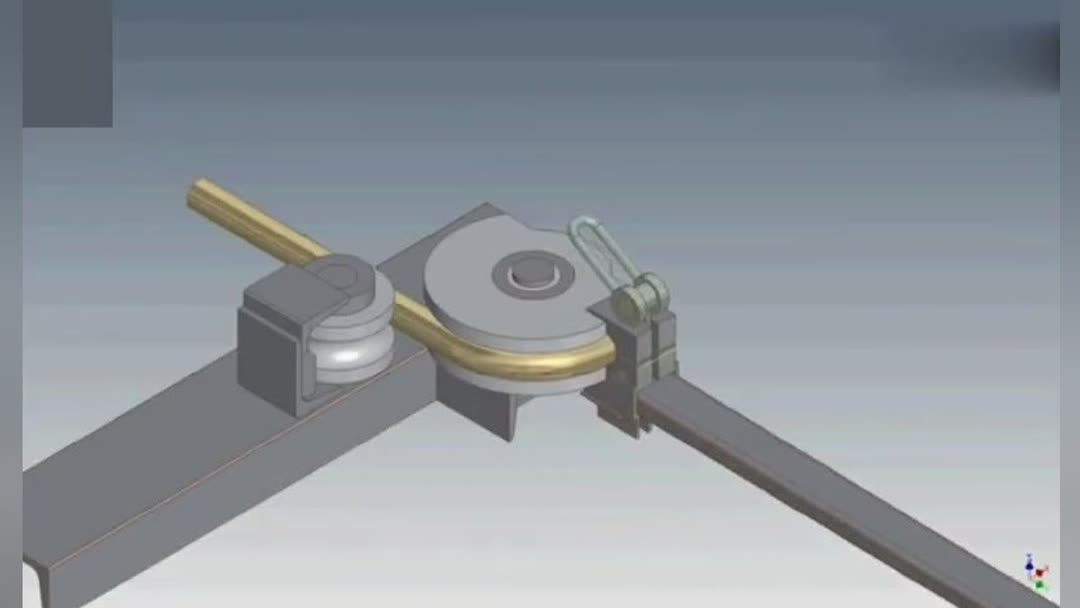 动画演示折弯机的工作原理,看看是如何工作的