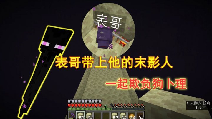 我的世界联机244:刷怪塔还没建好,表哥就带末影人...