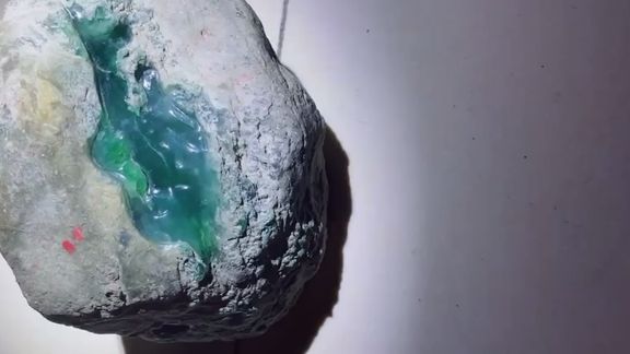 玻璃种加帝王绿!种水之王最高级别,收藏精品!
