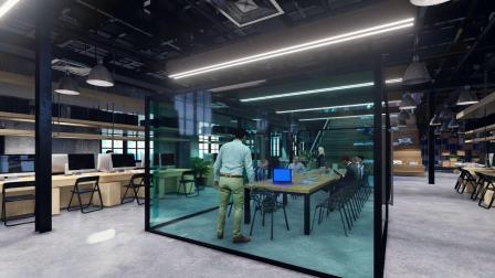 室内漫游动画--设计公司案例