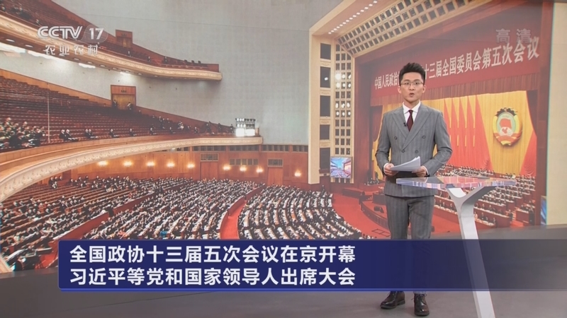...全国政协十三届五次会议在京开幕 习近平等党和国家领导人出席大会