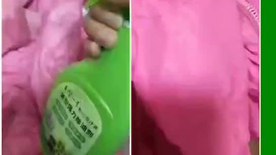 羽绒服穿脏的也不好洗 ,一瓶丝瓜水来为你解忧
