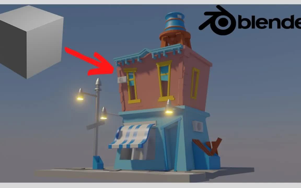 iBlender中文版插件Modeling Flow 教程如何使用 Blender 制作炫酷的...