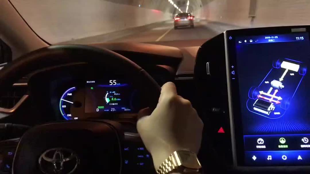 纯电、燃油、油电、充电…大屏幕看清全新一代卡罗拉双擎能量模式