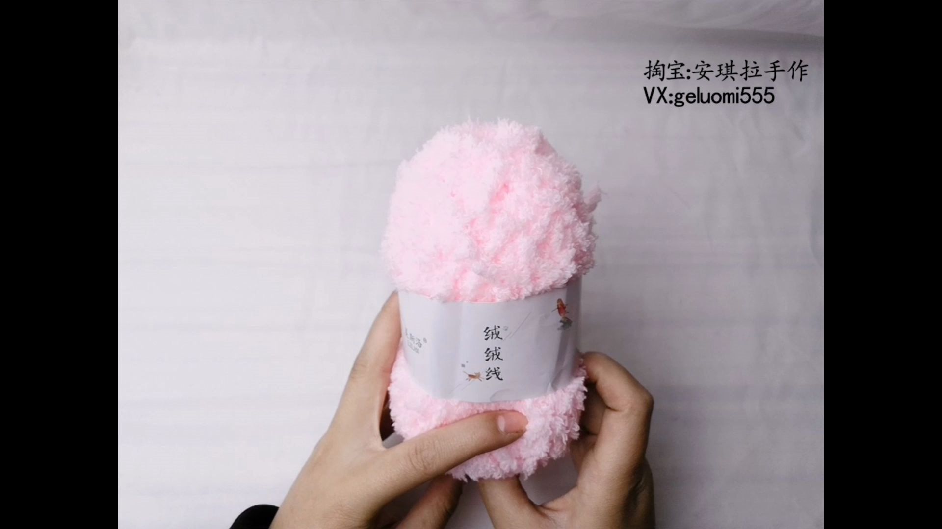 安琪拉手作 小熊绒线帽子编织视频教程毛线编织