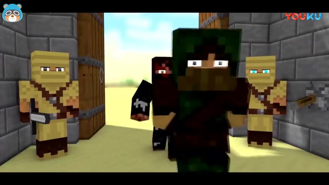 我的世界动画: 越狱的忍者