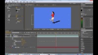 AE软件制作抠像人像阴影操作