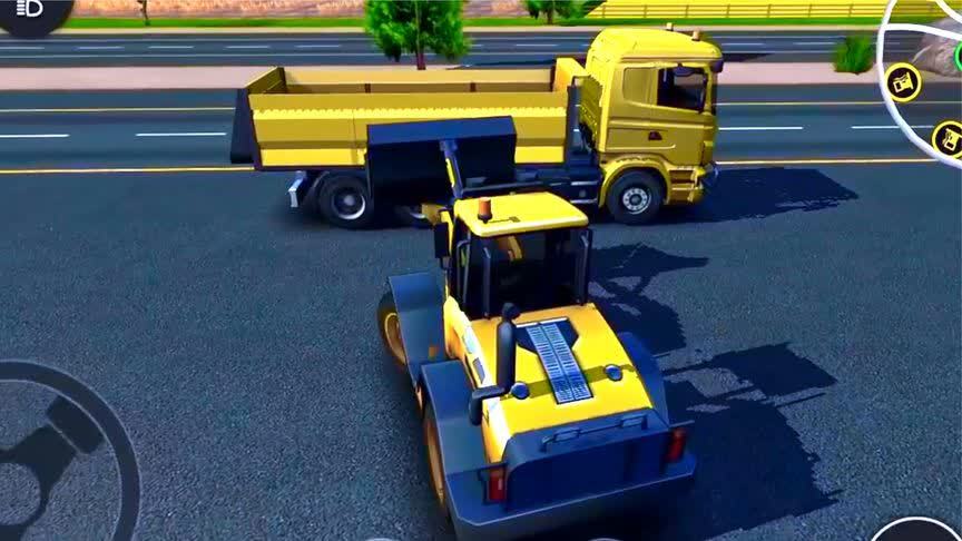 少儿│创意大卡车,铲车,工程车运输驾驶模拟器游戏