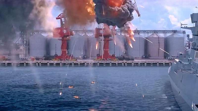 《红海行动》海军战舰拦截导弹,看十遍都不过瘾!