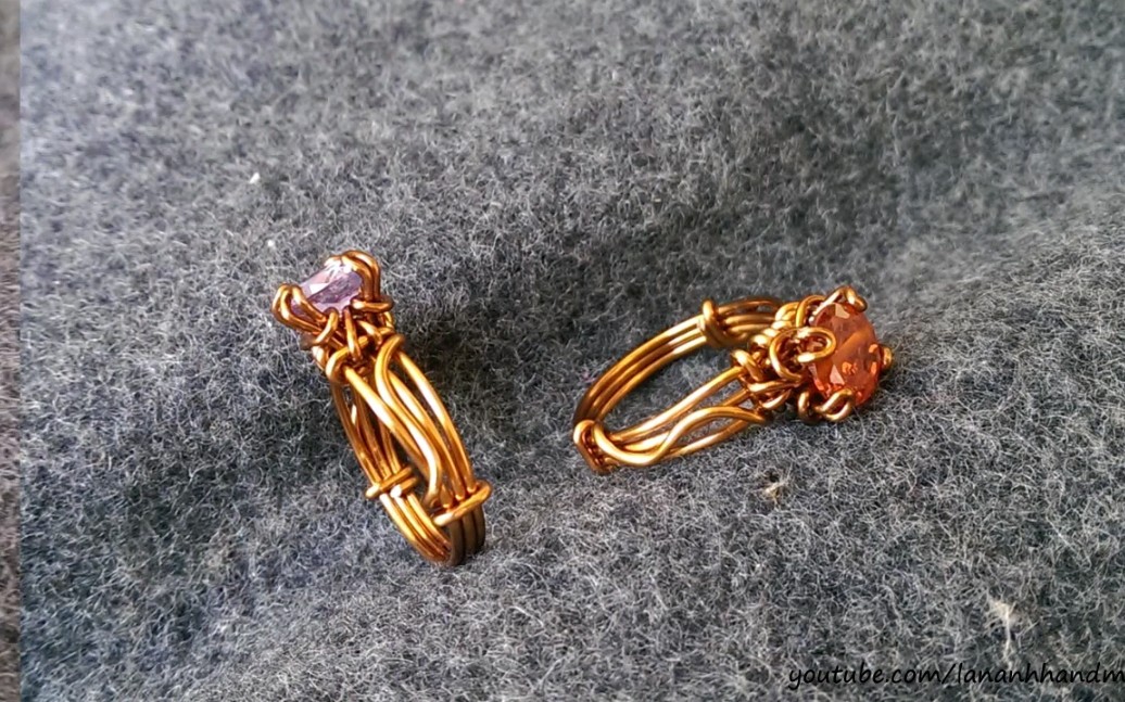 【绕线教程】5月27日包镶宝石戒指