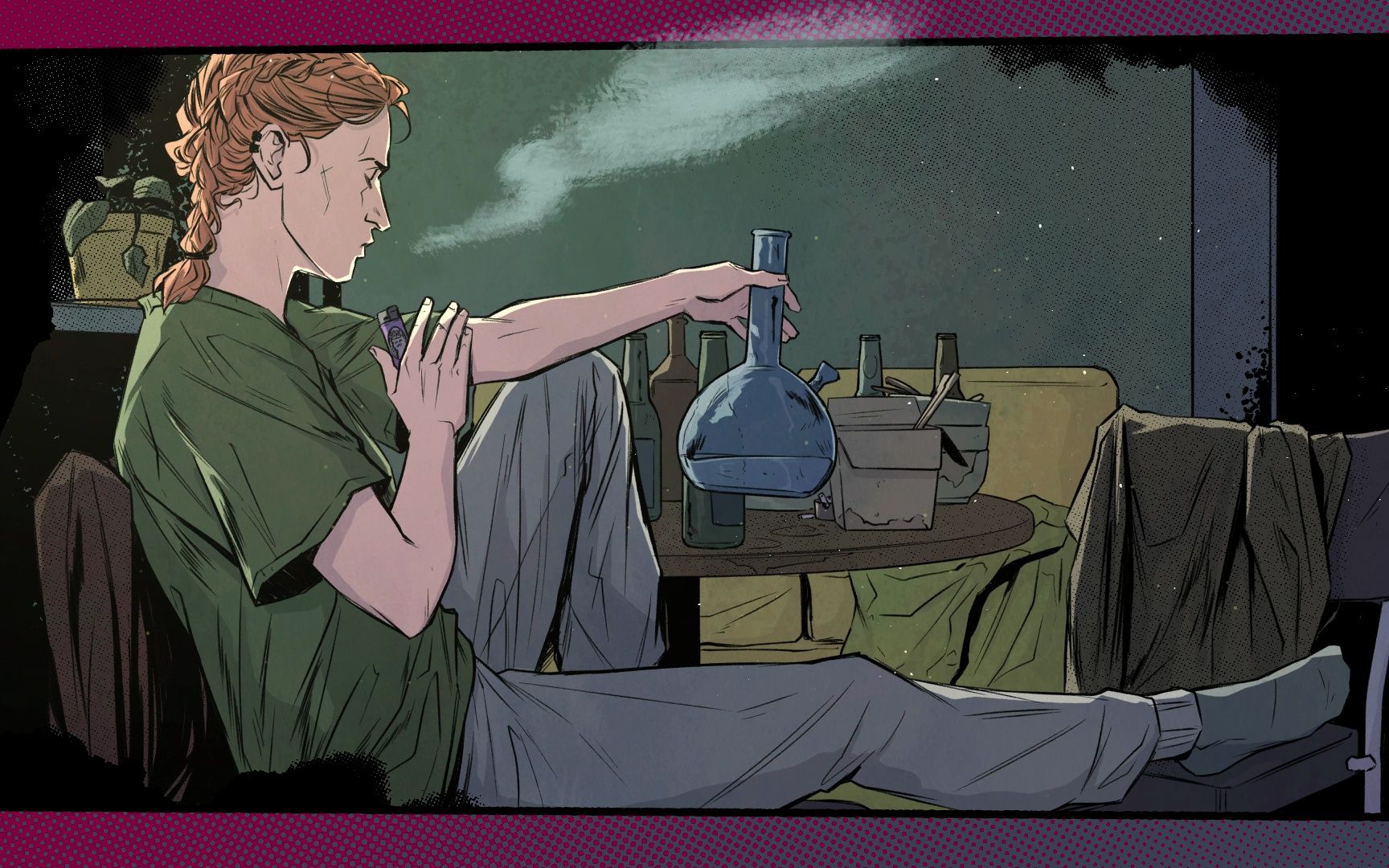 【无解说】漫画风格黑色推理解谜_豪麻—黑色推理(因数据损坏弃坑)